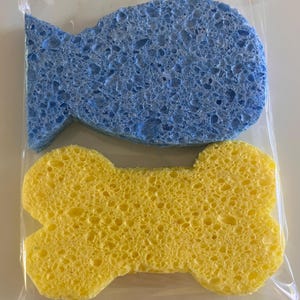 Cat/dog Combo Dish Sponge - Etsy
