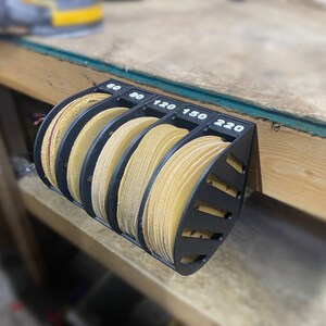 5 Inch 125 Mm Sanding Disc Holder, Sanding Disc Storage, Sanding ...