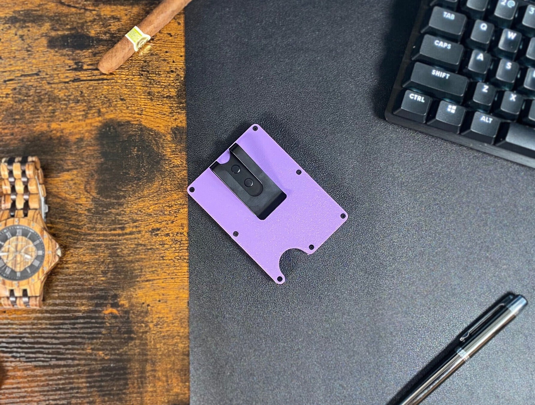 3D Printed Minimalist Pop up Wallet, Cardholder Men Slim Wallet With ...