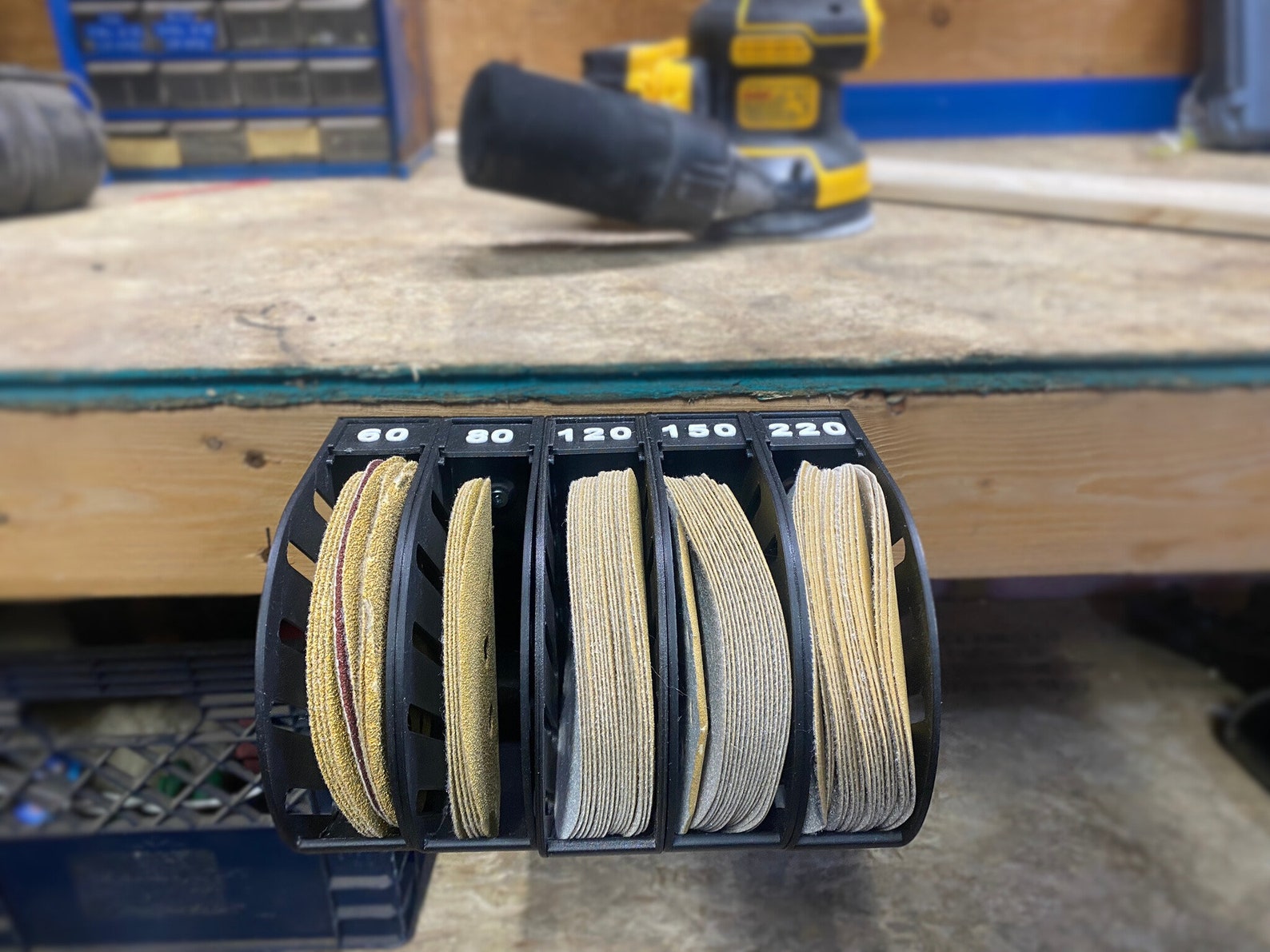 5 Inch 125 Mm Sanding Disc Holder, Sanding Disc Storage, Sanding ...