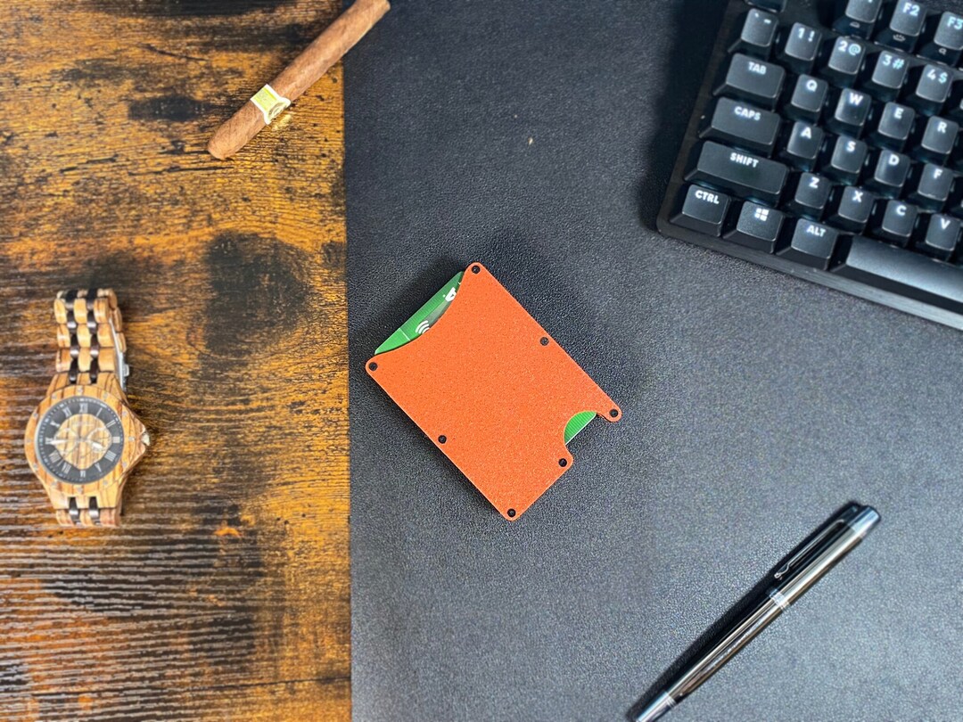 3D Printed Minimalist Pop up Wallet, Cardholder Men Slim Wallet With ...