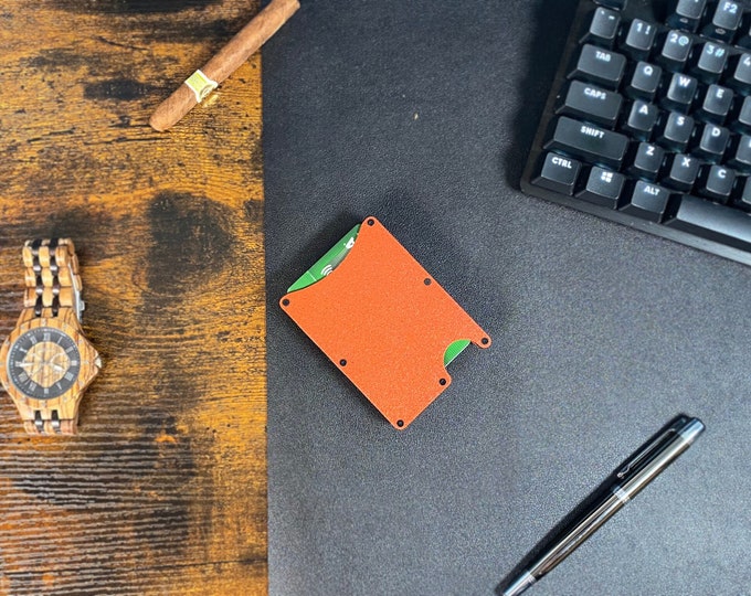 3D Printed Minimalist Pop up Wallet, Cardholder Men Slim Wallet With ...