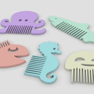 Enchanted Waves: Fantasy Ocean Combs for a Splash of Magic - Etsy