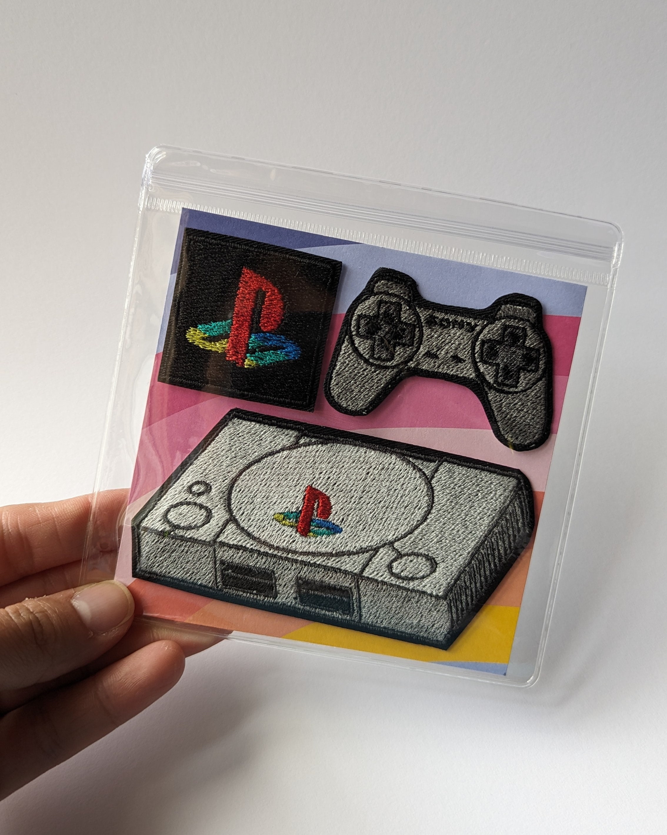Playstation 1 PS1 Patch, Iron On, Set of 3, Game Patch Pack, Retro ...