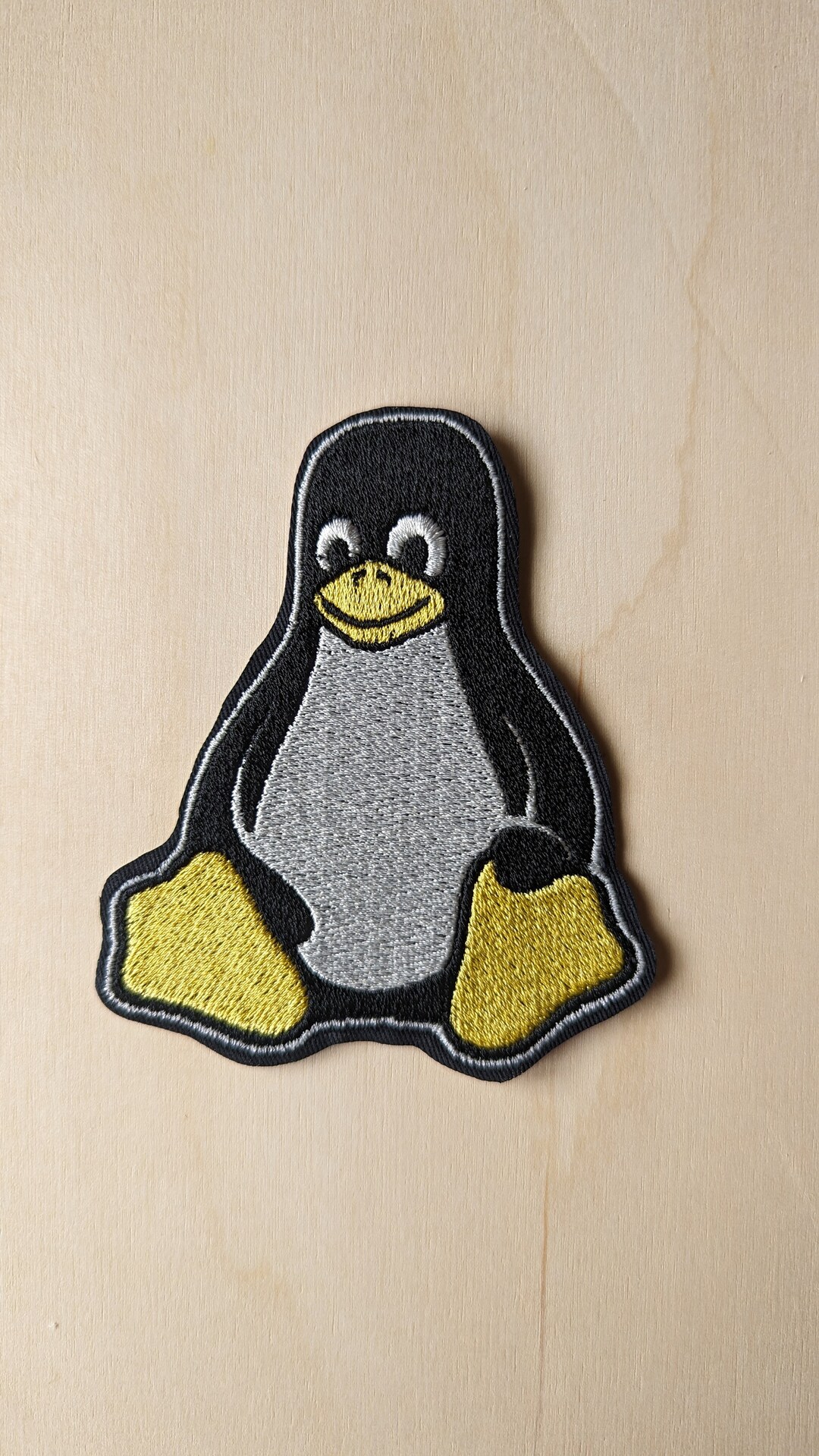 Tux Linux Patch, Iron On, Nostalgic, Retro Vintage Patch, Computer ...