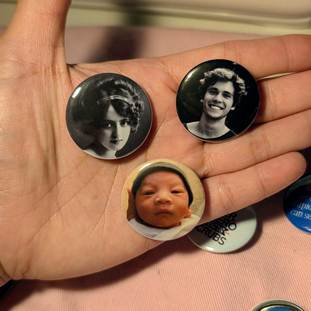 Custom MEMORIAL Button Pins, 1.25" Size, Memorial Pin, Pet Pins ...