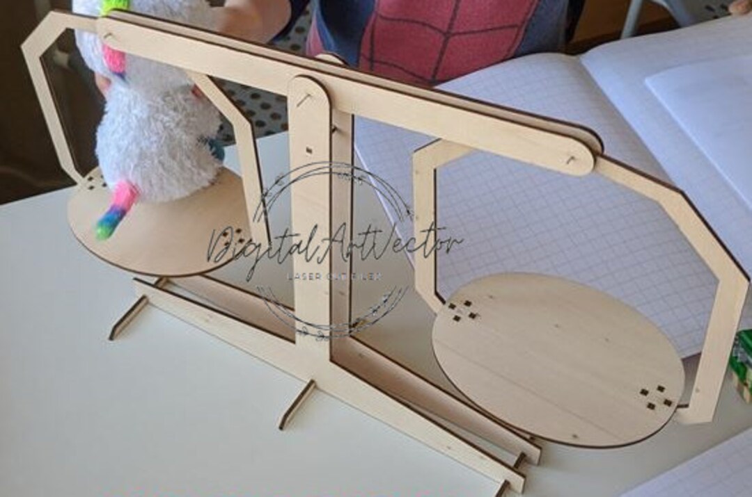 Laser Cut Balance Scale CDR DXF SVG Pdf Ai Vector File - Etsy