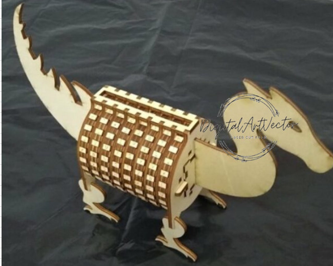 Laser Cut Wooden Cryptex CDR DXF SVG Pdf Ai Vector File - Etsy UK