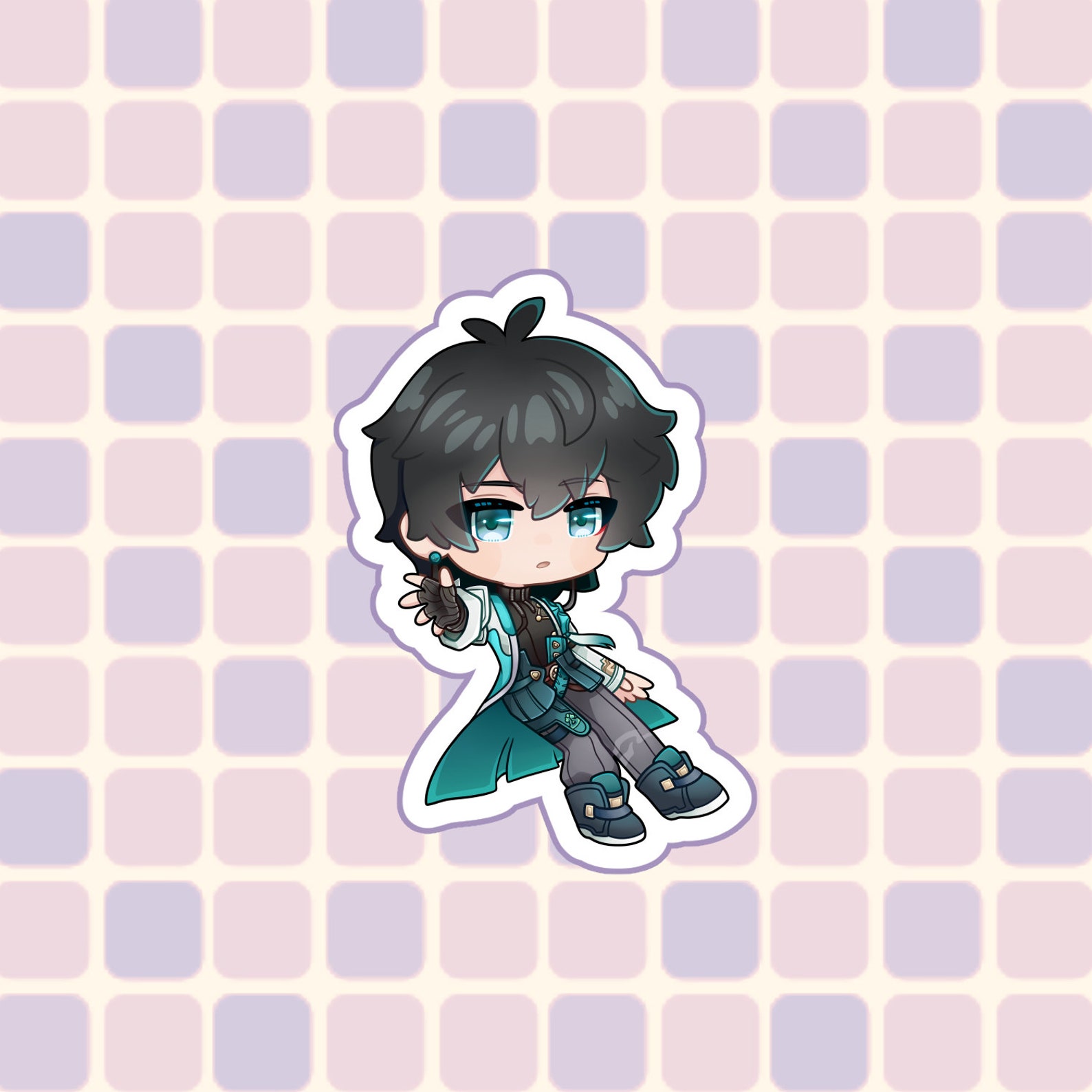 Honkai Star Rail Waterproof Vinyl Stickers – Caelus, Stelle, Dan Heng ...