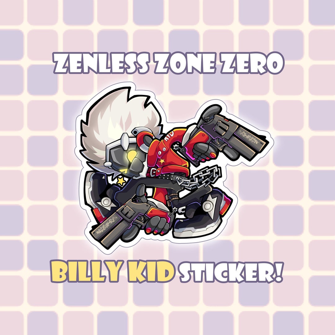 Zenless Zone Zero BILLY KID Waterproof Vinyl Sticker! - Etsy