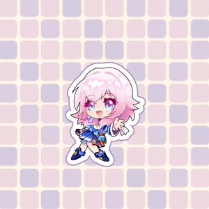 Honkai Star Rail Waterproof Vinyl Stickers – Caelus, Stelle, Dan Heng ...