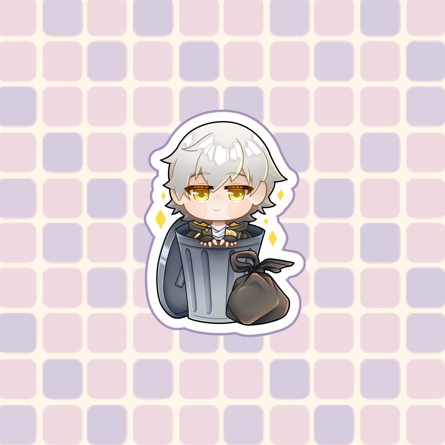 Honkai Star Rail Waterproof Vinyl Stickers – Caelus, Stelle, Dan Heng ...