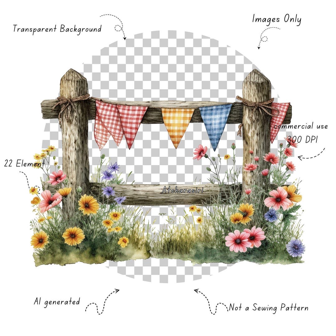 Watercolor Lovely Spring Clipart - 22 PNG Digital Download, Transparent ...