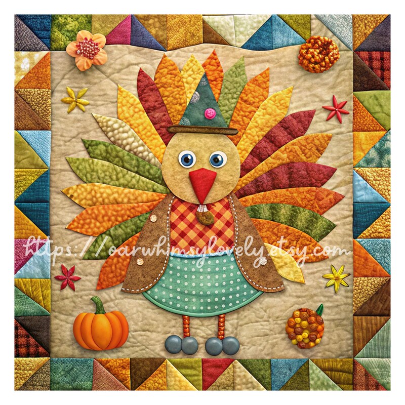 Patchwork Wall Art - Etsy