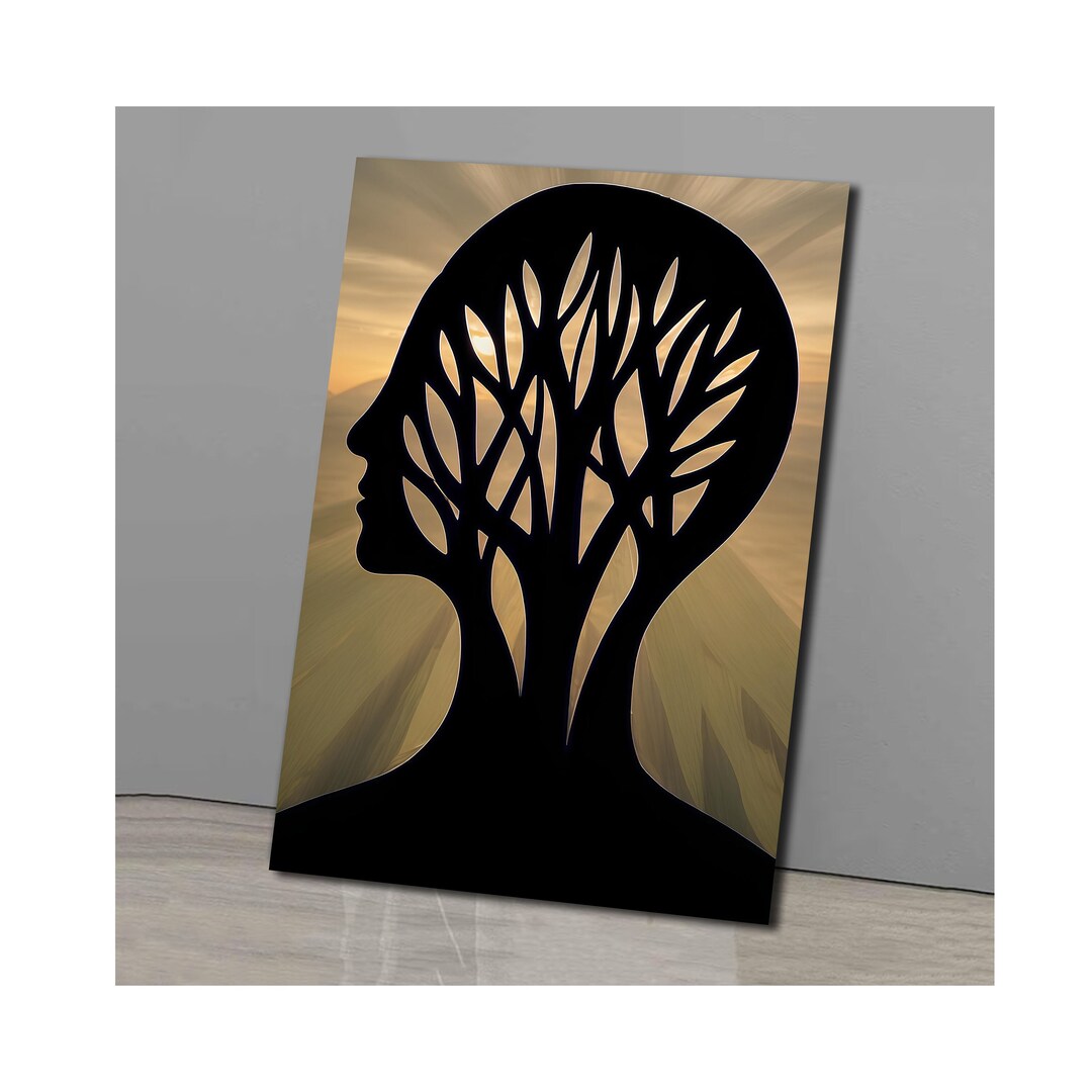 Gojira, Tree Human Wall Art, Woman Tree of Life Wall Decor, L'enfant ...