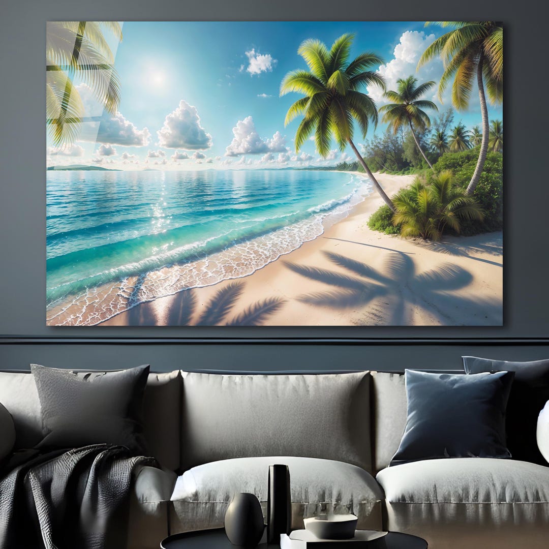 Tempered Glass Wall Art-panoramic Wall Art-glass Printing-extra Large ...