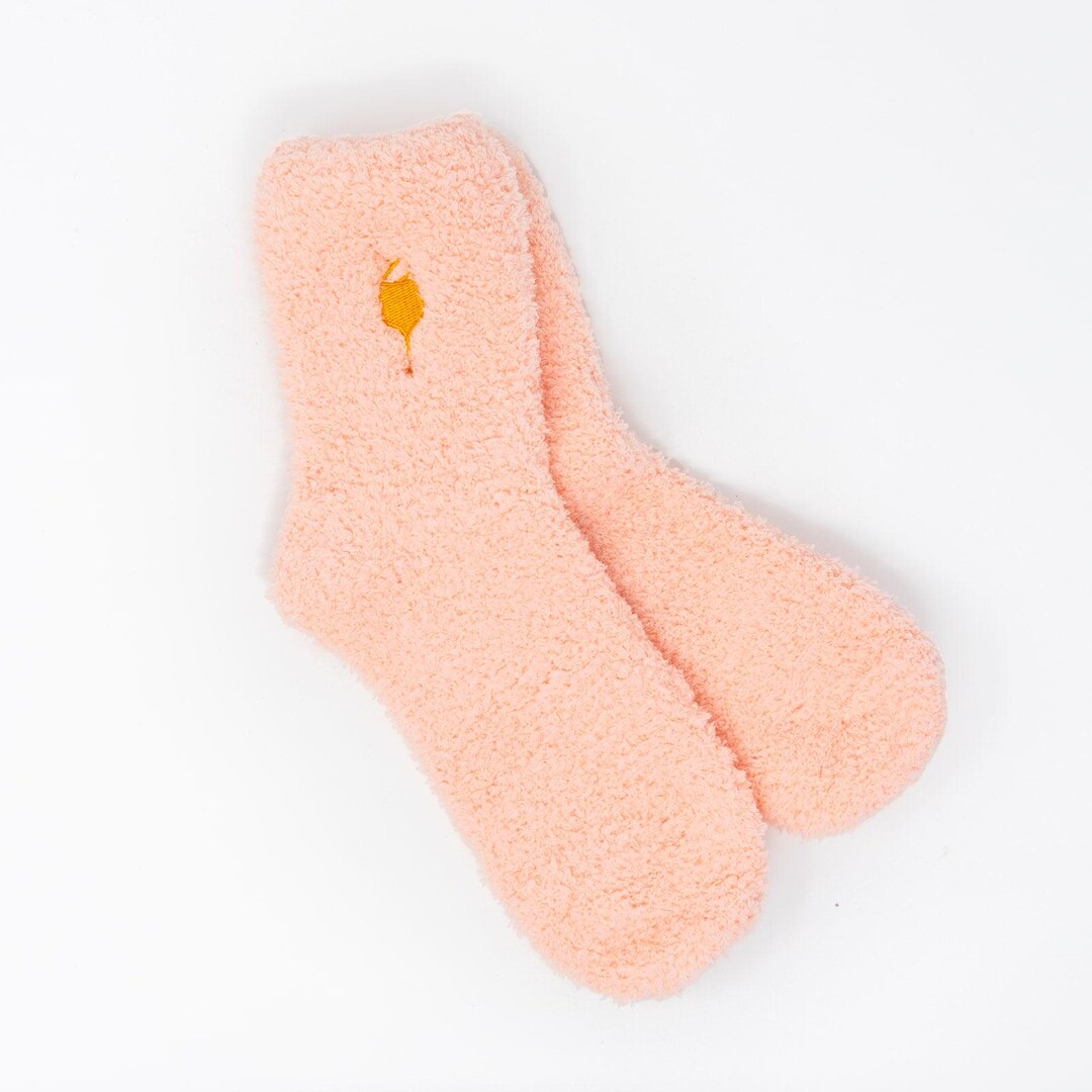 Aperol Spritz Fuzzy Socks - Etsy UK