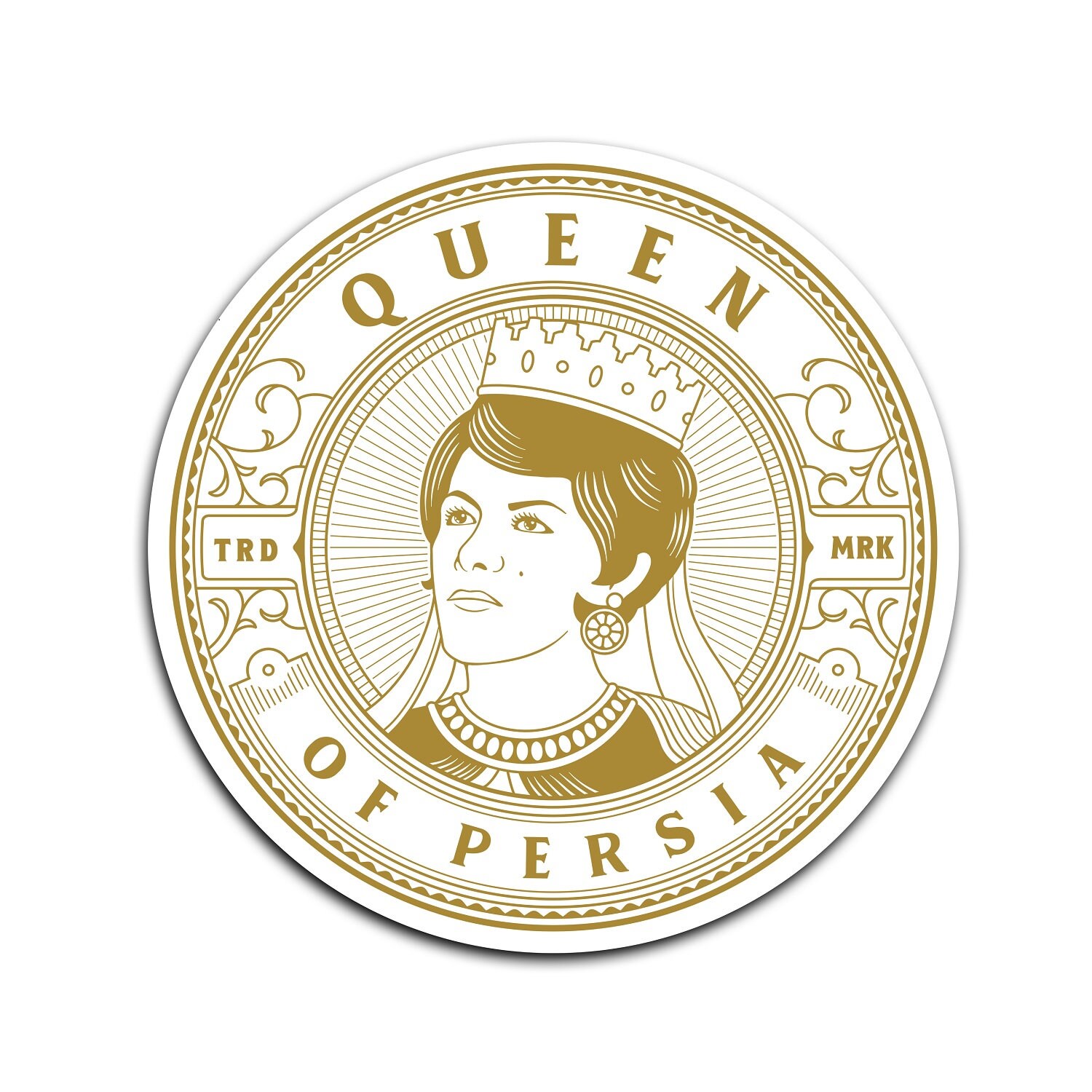 Persian Sticker Queen of Persia Sticker - Etsy