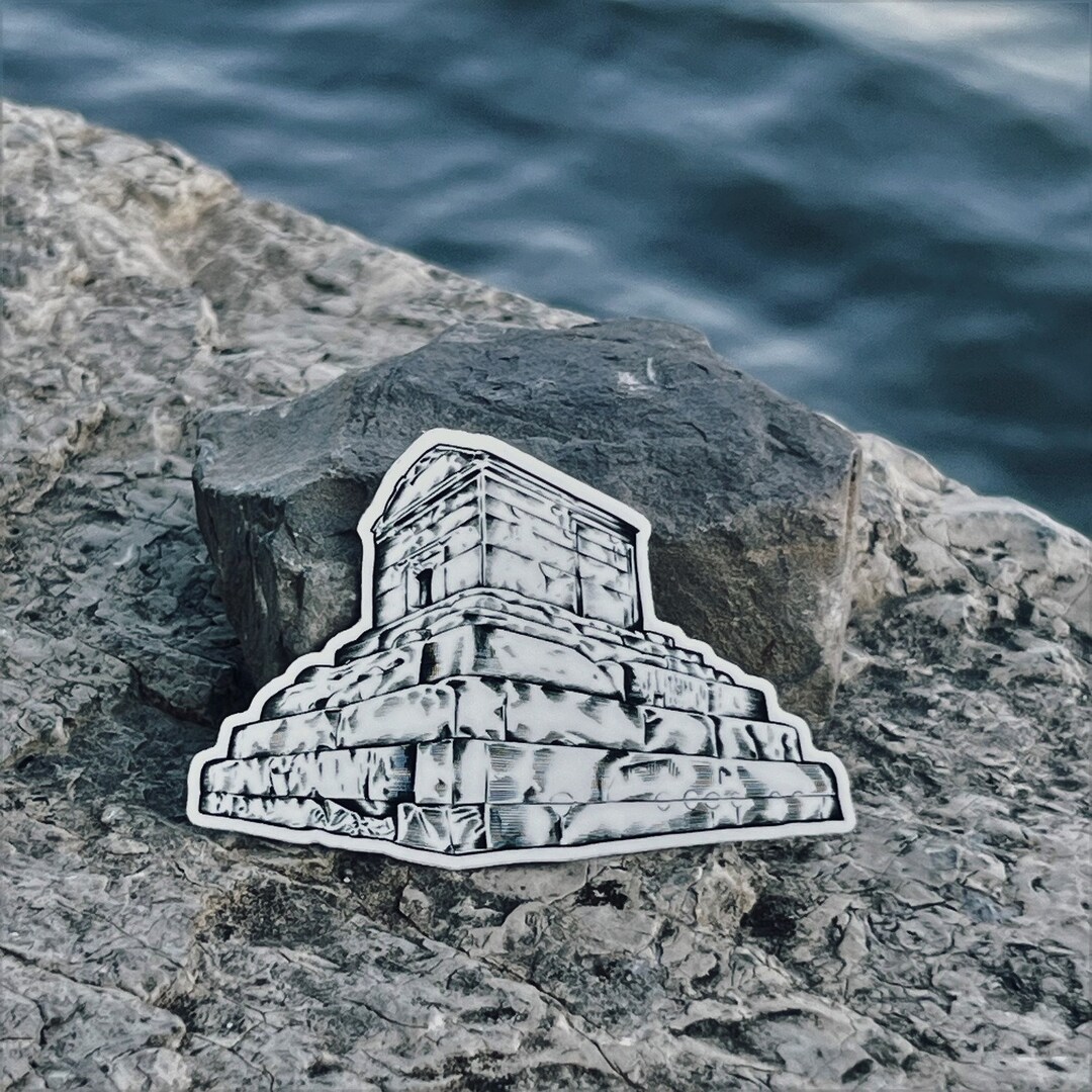 Persian Sticker Tomb of Cyrus Tribute Sticker - Etsy