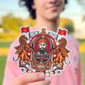 Persian Sticker I AM CYRUS Coat of Arms Sticker - Etsy