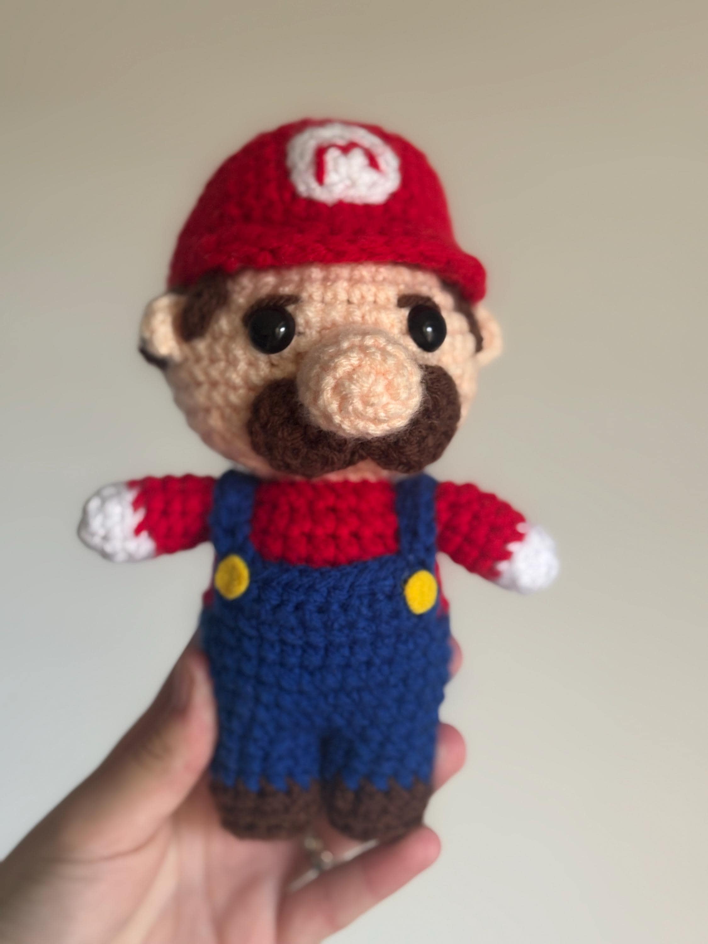 Mario-inspired Crocheted Plush - Etsy