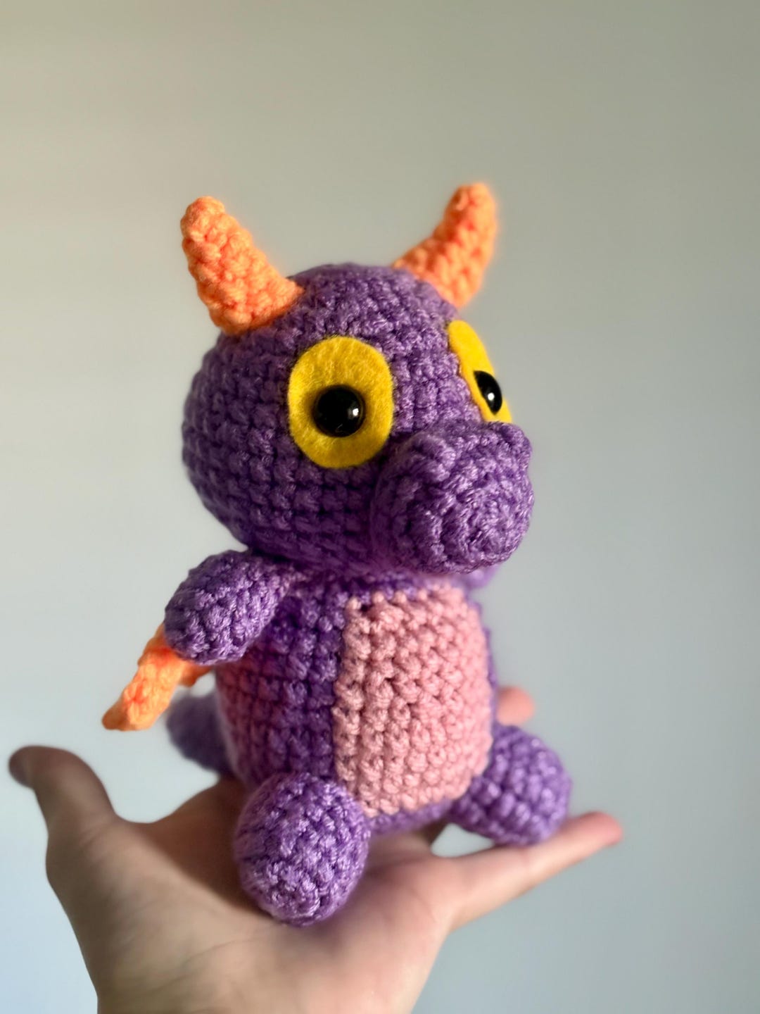 Disney Figment-inspired Large Plush - Etsy