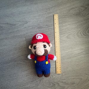 Mario-inspired Crocheted Plush - Etsy