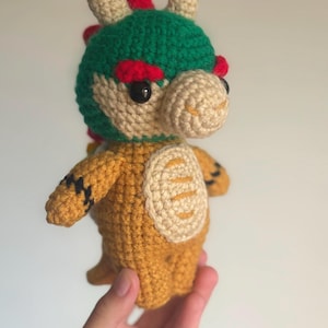 Bowser-inspired Crocheted Plush - Etsy