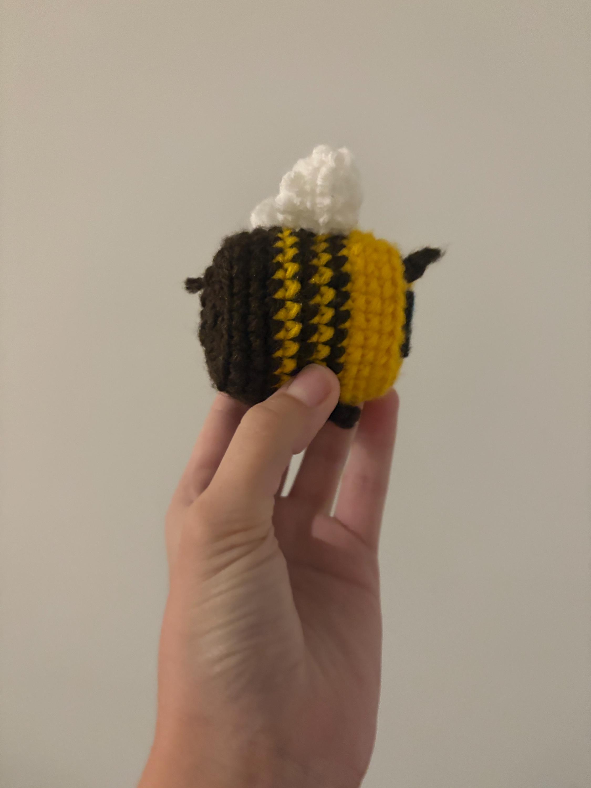 Minecraft-inspired Crochet Bee Plush - Etsy