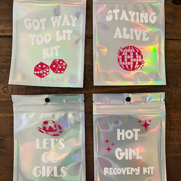 Bachelorette Party Recovery Kit Bag Etsy