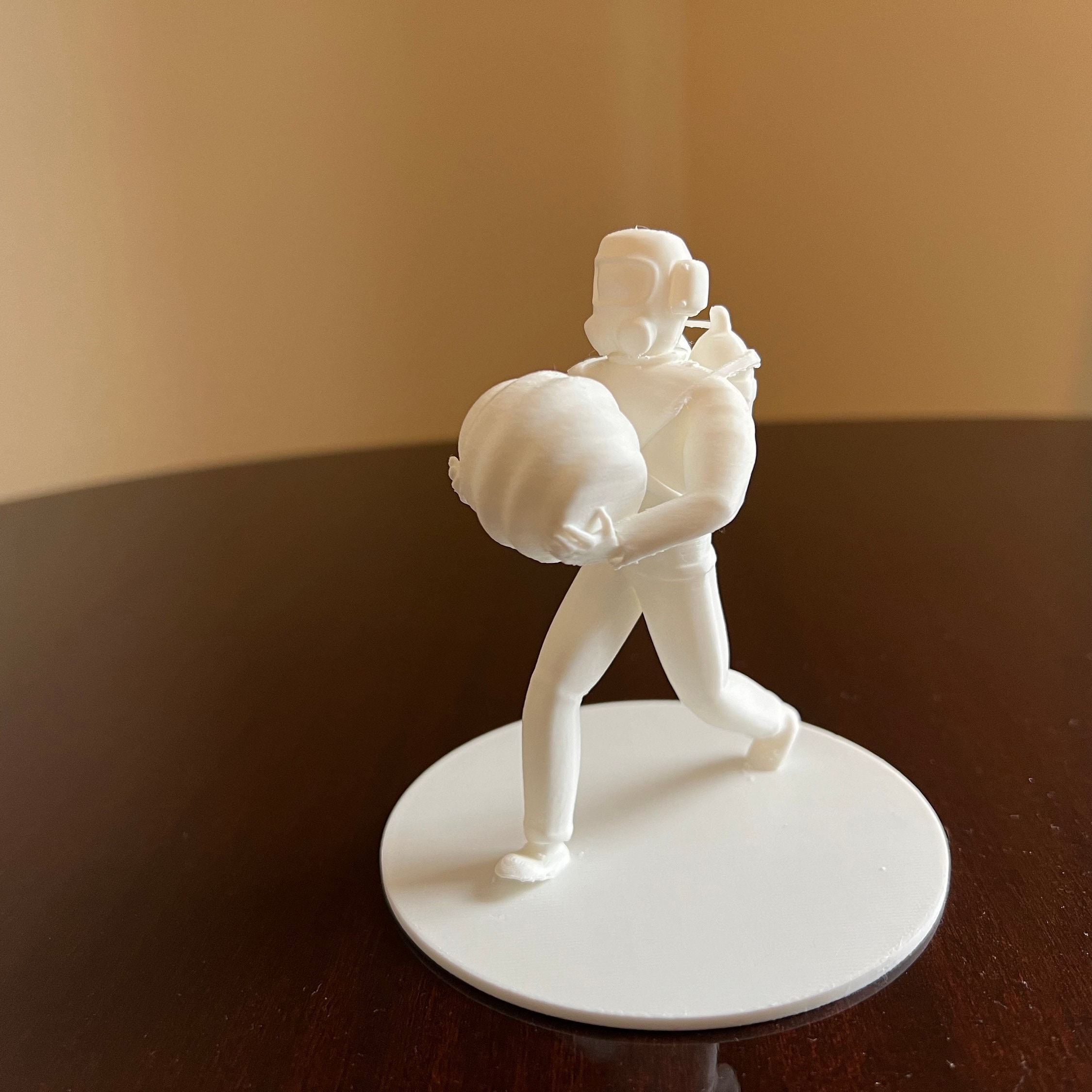 Lethal Company Scavenger Player Hiverunner Paintable Figurine - Etsy