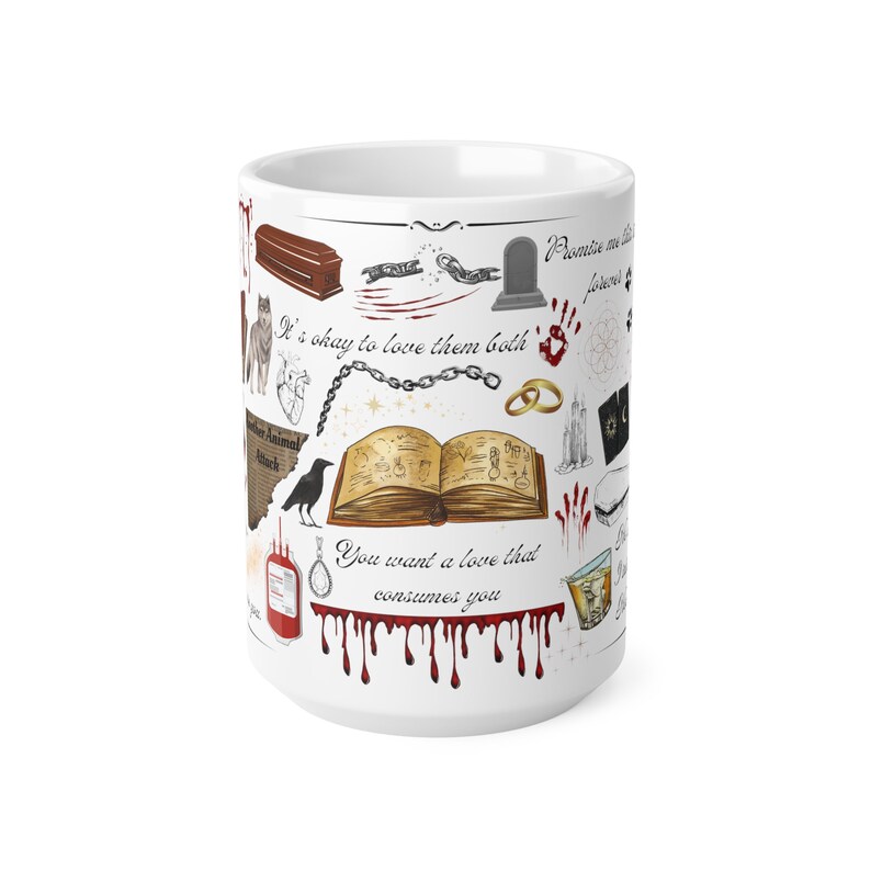 The Vampire Diaries Mug, Damon Salvatore, Stefan Salvatore, Vampire ...