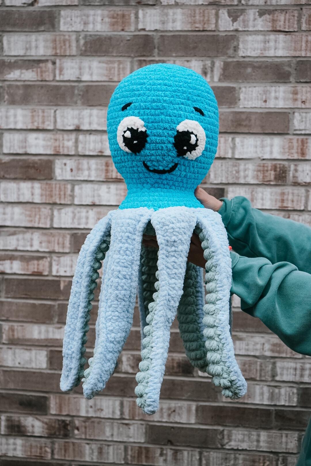 Crocheted Octopus Extra Large - Etsy
