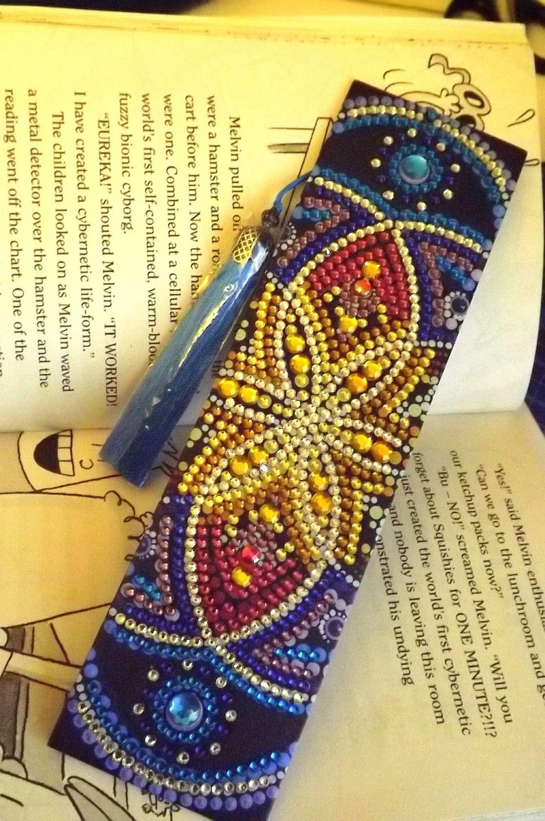 Mandala Bookmark - Etsy