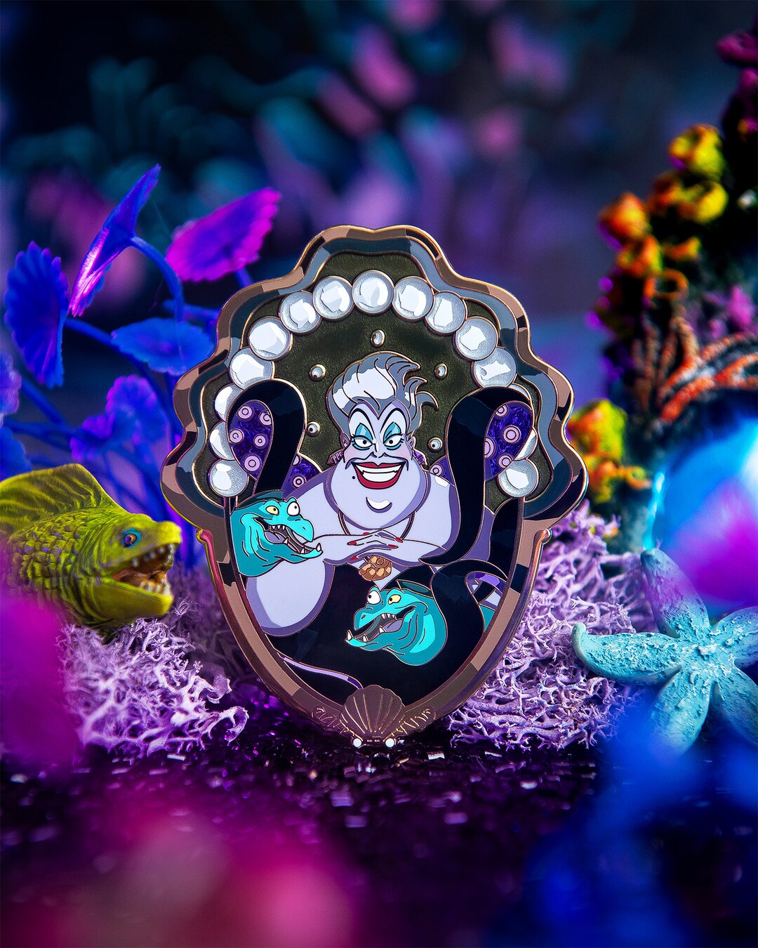 Tentacles of Treachery Ursula Disney Fantasy Pin Villainous Vanity ...