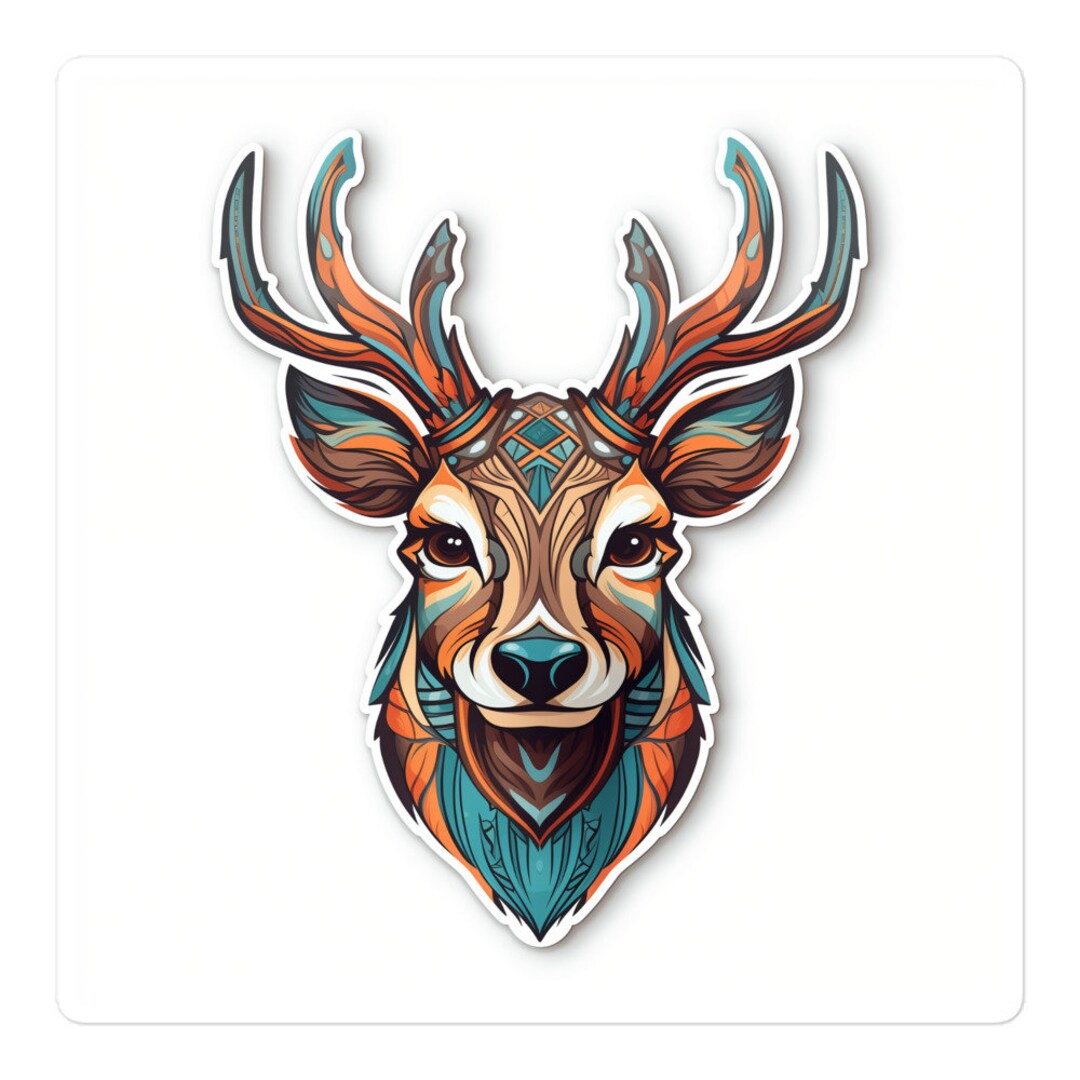 Nativedeer Mayan Sticker - Etsy