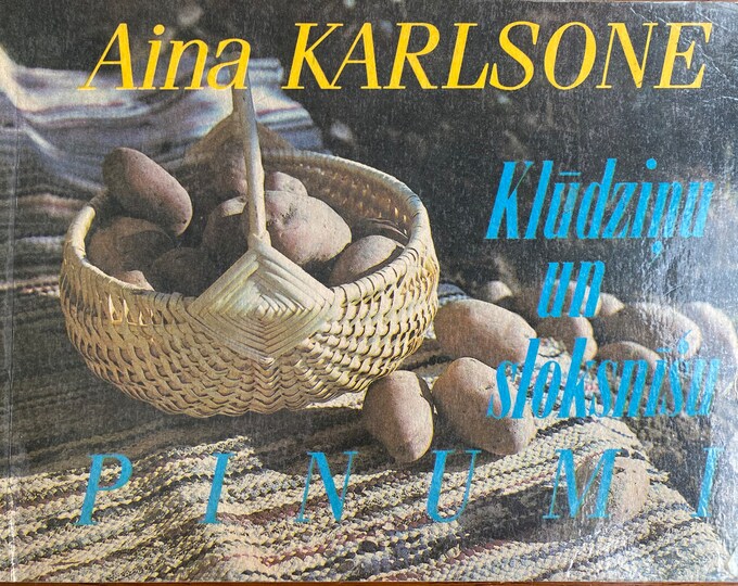 1992 Weaving Vintage Latvian Book Klūdziņu Un Sloksnīšu Pinumi Aina ...