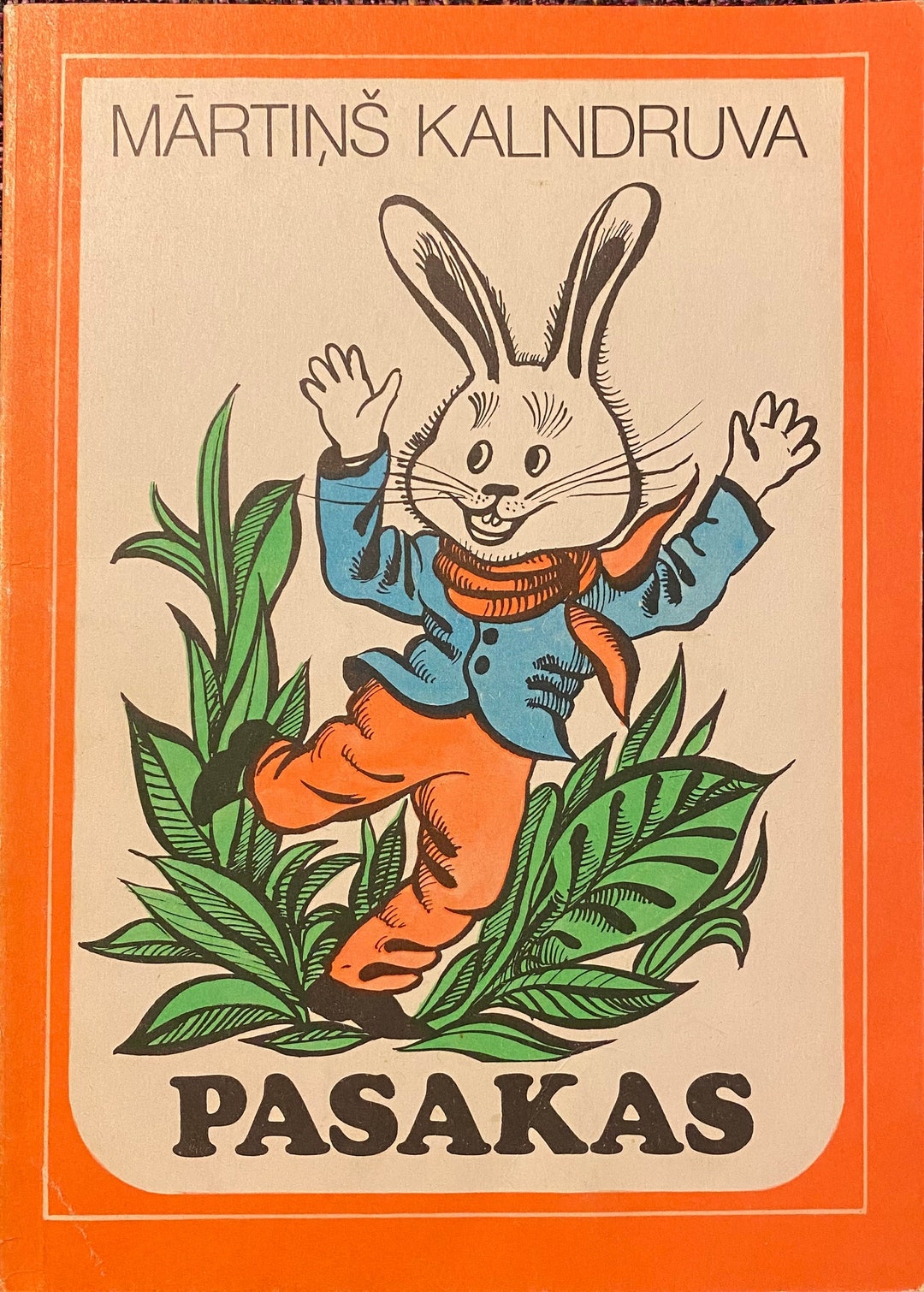 1984 Tales Vintage Latvian Book Pasakas Mārtiņš Kalndruva - Etsy