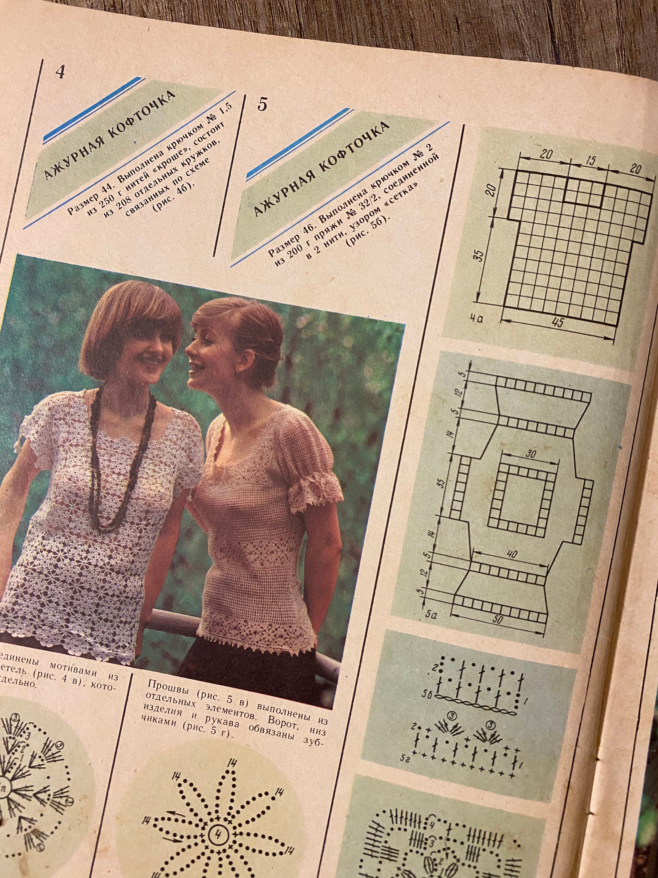 1980 Knitting and Fashion Album Martynenko Vintage Russian Magazine ...