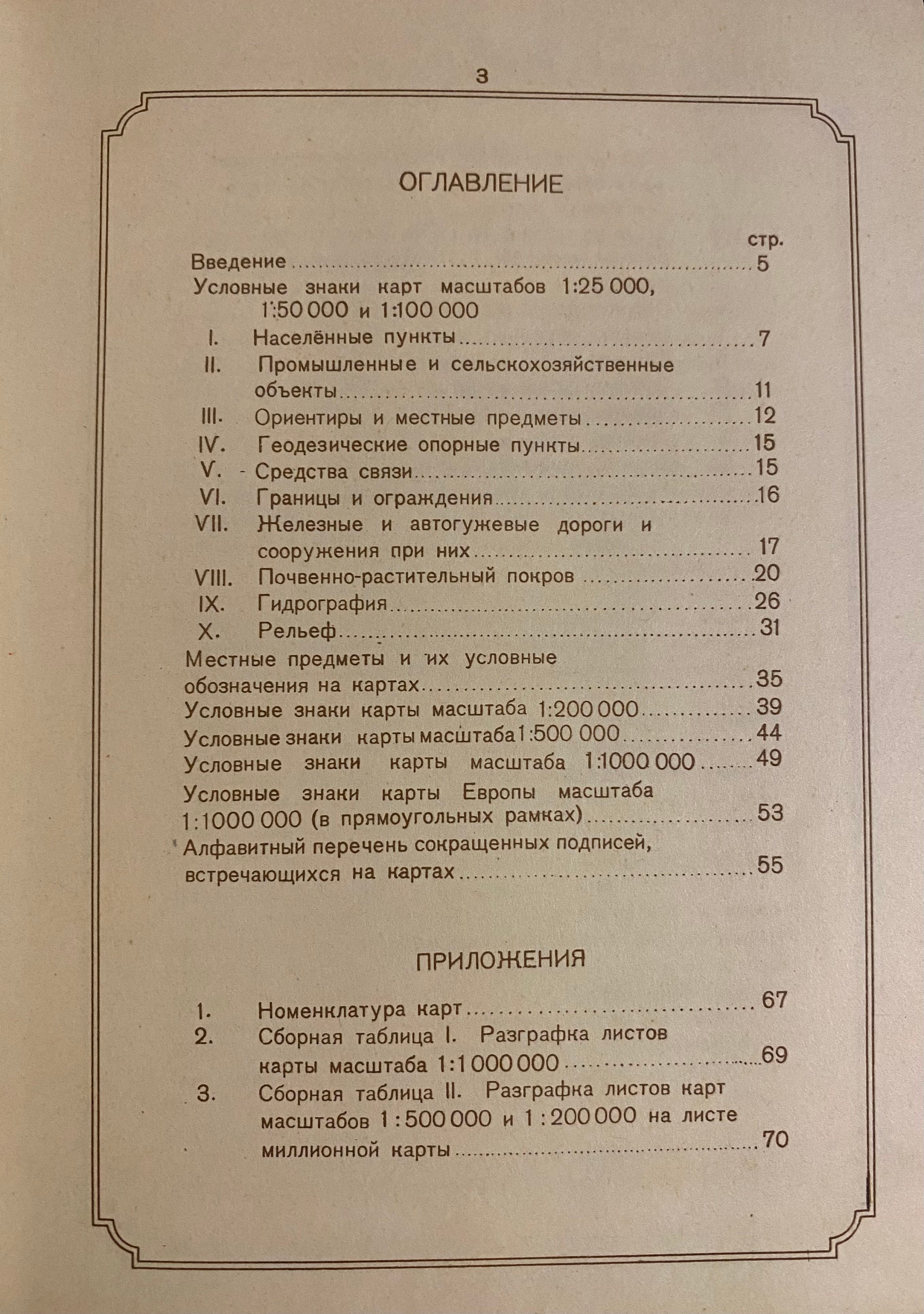 1954 Symbols of Topographic Maps Vintage Russian Book USSR Book Soviet ...