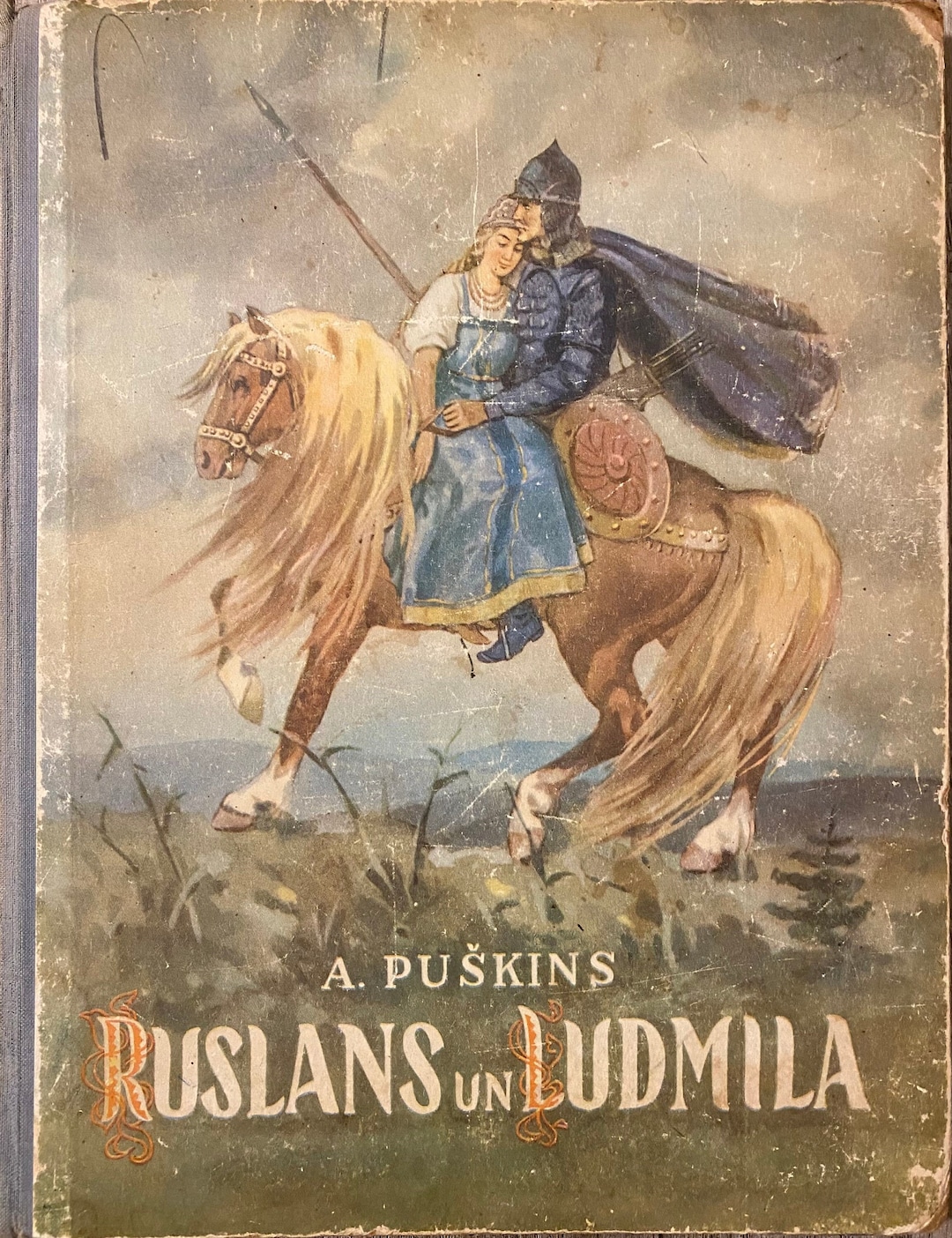 1954 Ruslan und Lyudmila Ludmila Puschkin Alexander Gedichte Poesie ...