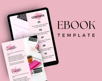 Ebook Template - Etsy
