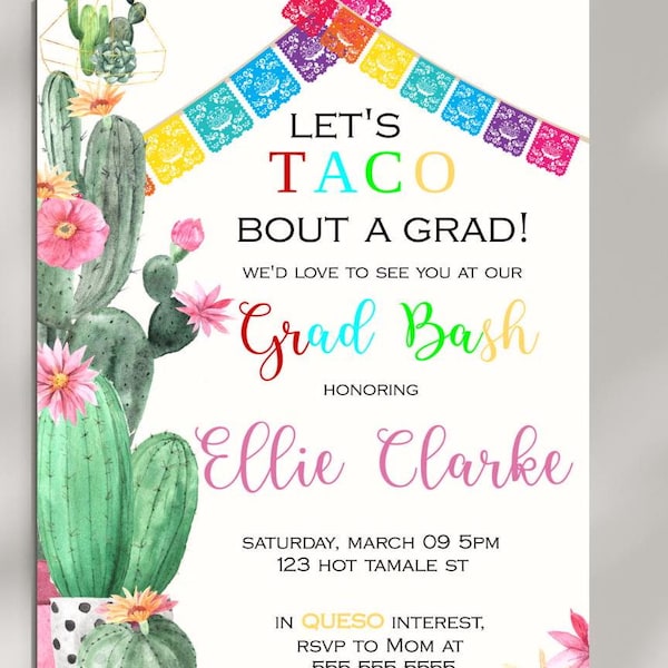 Taco Bout a Grad - Etsy