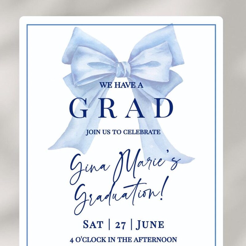 Blue Graduation - Etsy