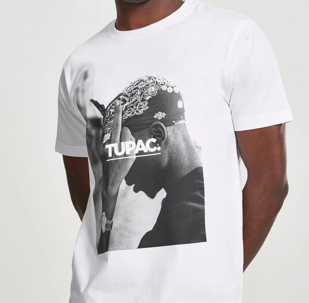 Retro Tupac Shakur Rap Vintage 90s Graphic T-shirt 2PAC Rap Hip Hop ...