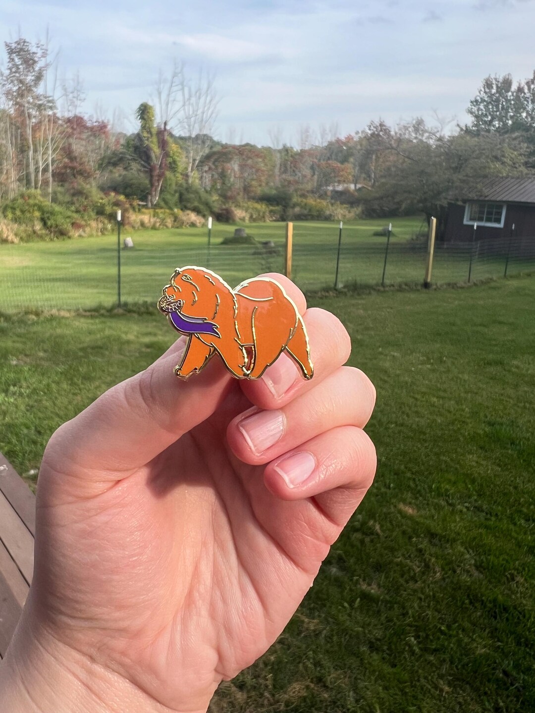 Chow Chow Winners Gait Hard Enamel Pin - Etsy