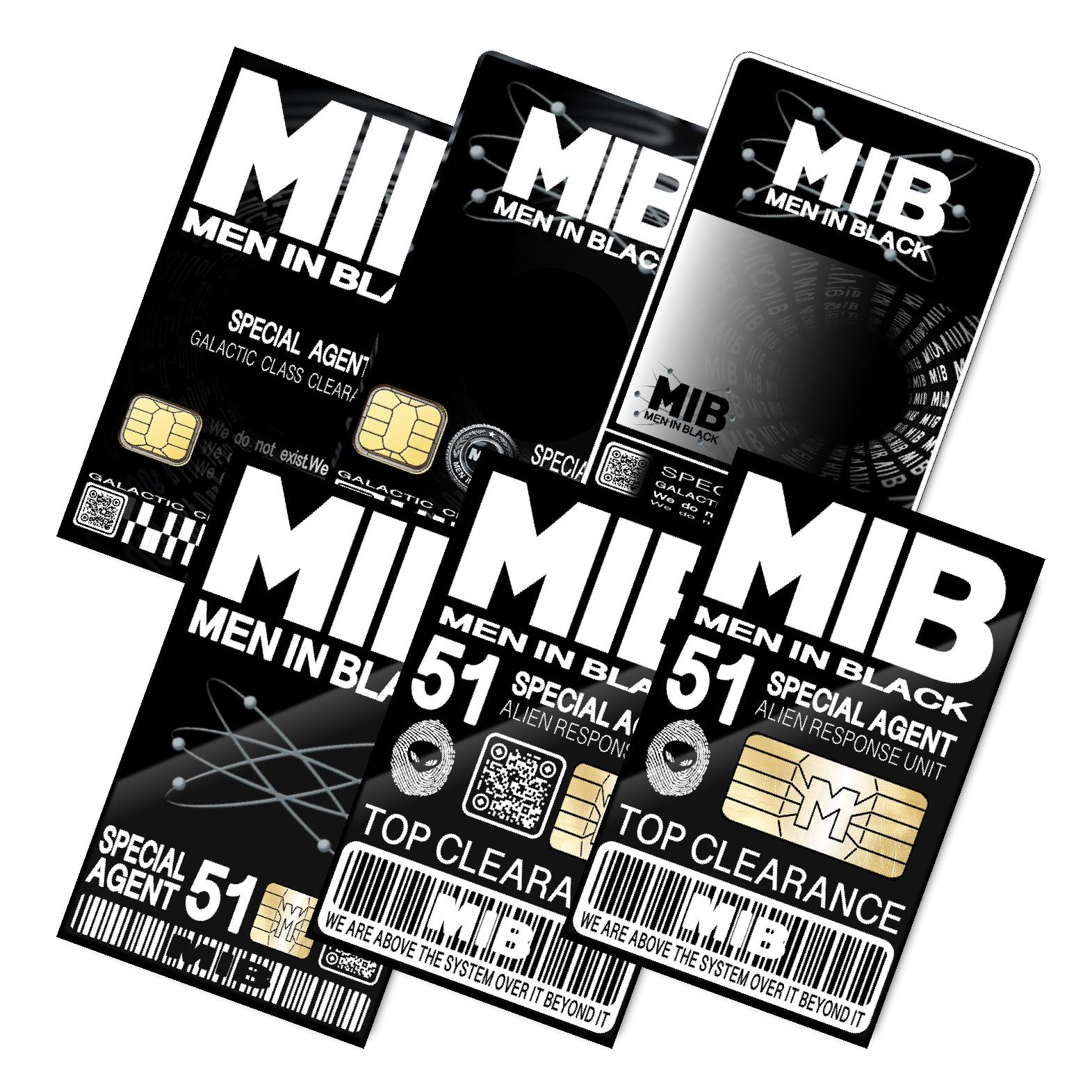 Men in Black ID Badge: MIB Costume Cosplay Prop (printable PDF) - Etsy