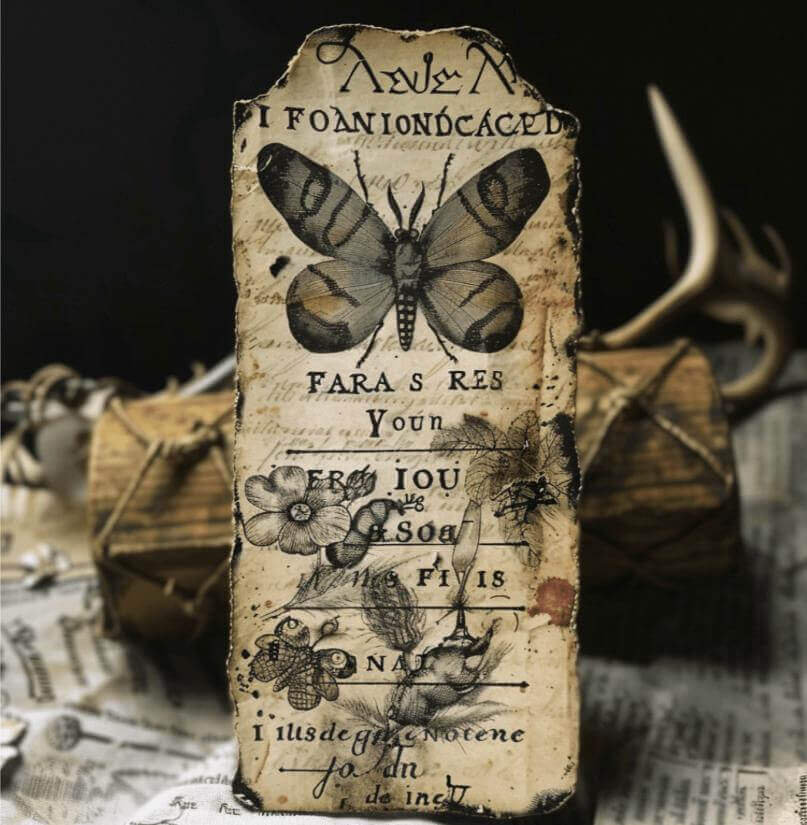 11 Printable Bookmarks - Fictional Butterflies and Flowers Instant ...