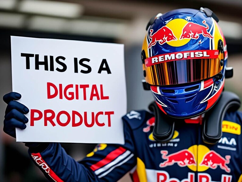 Editable Formula One F1 Redbull ID Badge 6 Png Svg Instant Download ...