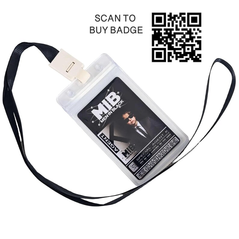 Editable MIB Agent Badge + Free Edit Tool Men in Black ID Badges Png ...